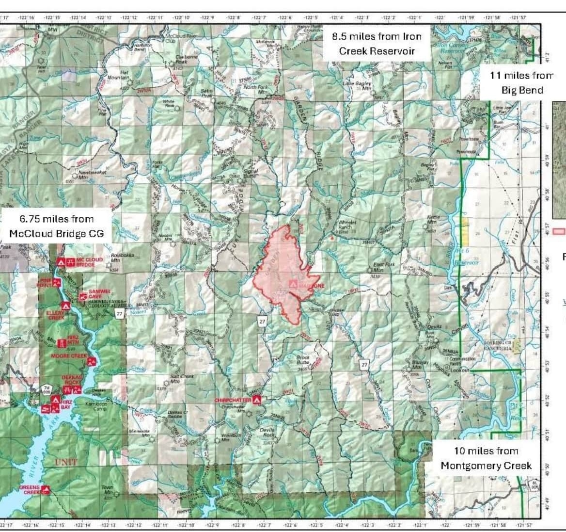 Update: Shoe Fire Mapped at 2,998 Acres, Now Moving East – Shasta Scout