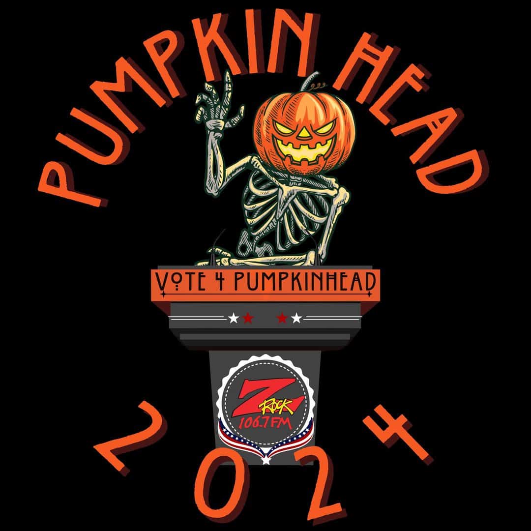 Pumpkinhead Logo Cute HAPPY HALLOWEEN Logo On Pumpkinhead Stock