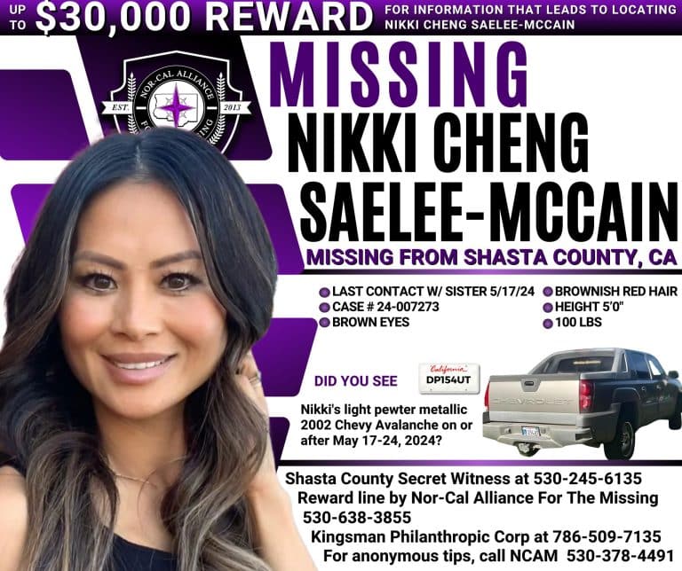 Sharing Few Details, Shasta County Sheriff’s Office Says Nikki Cheng ...